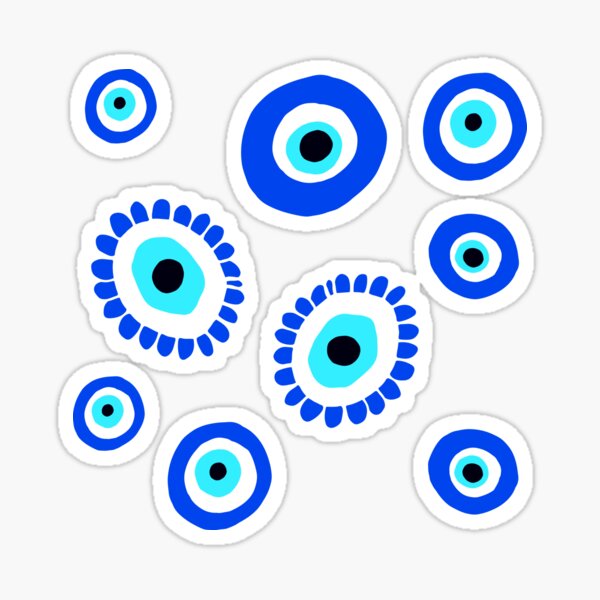 Evil Eye Stickers | Redbubble
