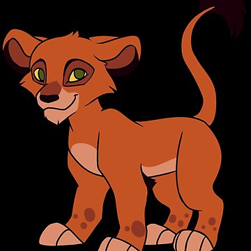 "TLK Cub - Scar" Sticker for Sale by Draikinator | Redbubble