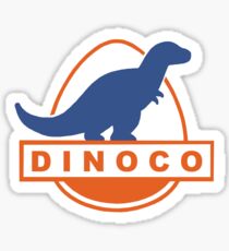 Dinoco Stickers | Redbubble