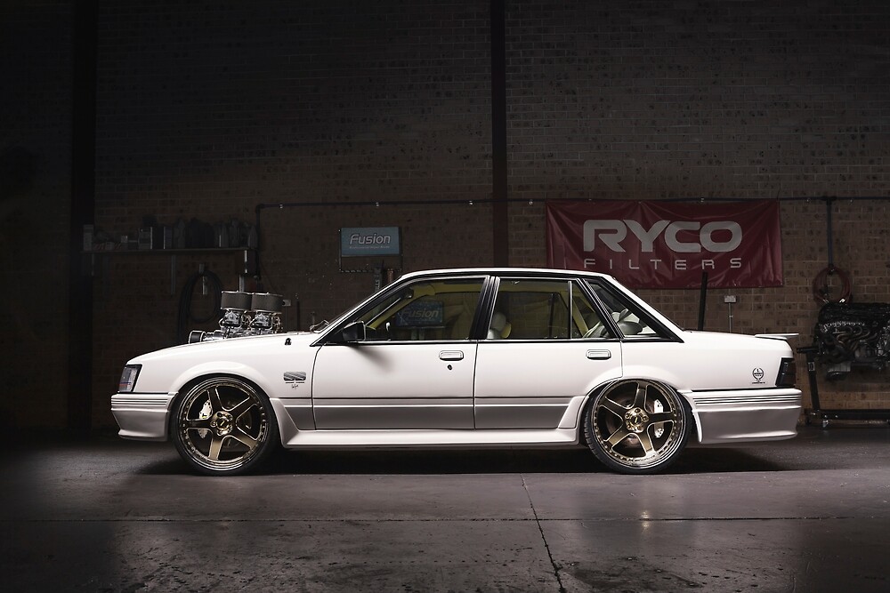 "White Holden VK Commodore" by HoskingInd | Redbubble