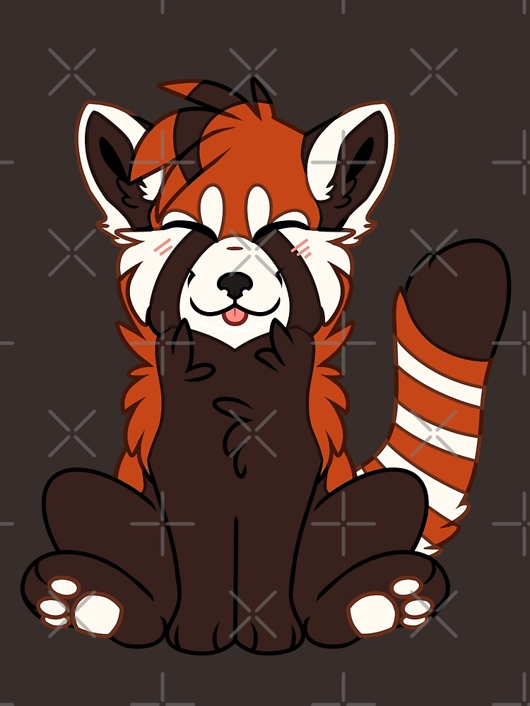 "Cute Chibi Red Panda" by 8Bit-Paws | Redbubble