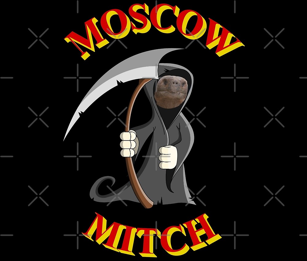 "Moscow Mitch Turtle Mitch McConnell Grim Reaper" by CharJens | Redbubble