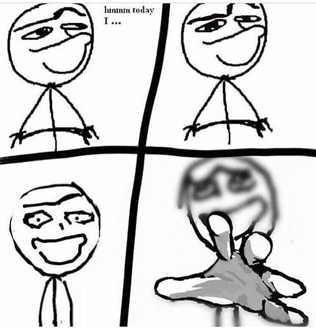 "Today I will meme" by dylonischylon | Redbubble