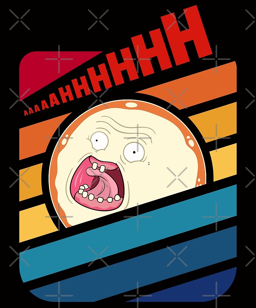 "Rick and morty Screaming Sun Earth" by cartoonice | Redbubble