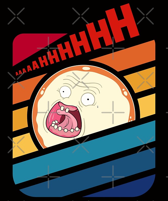 "Rick and morty Screaming Sun Earth" by cartoonice | Redbubble