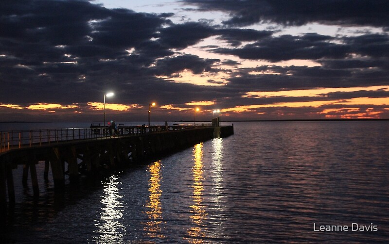 "Port Victoria Jetty" by Leanne Davis | Redbubble