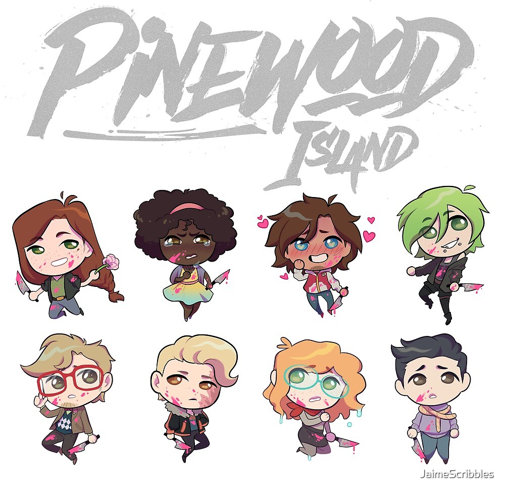 "Pinewood Island" by JaimeScribbles | Redbubble