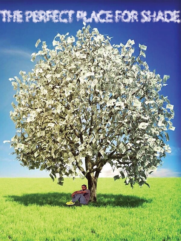 "Money Trees is the perfect place for shade" Art Prints by Brandon ...