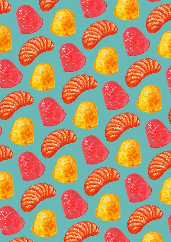 "Candy Gumdrop Pattern" by Kelly Gilleran | Redbubble
