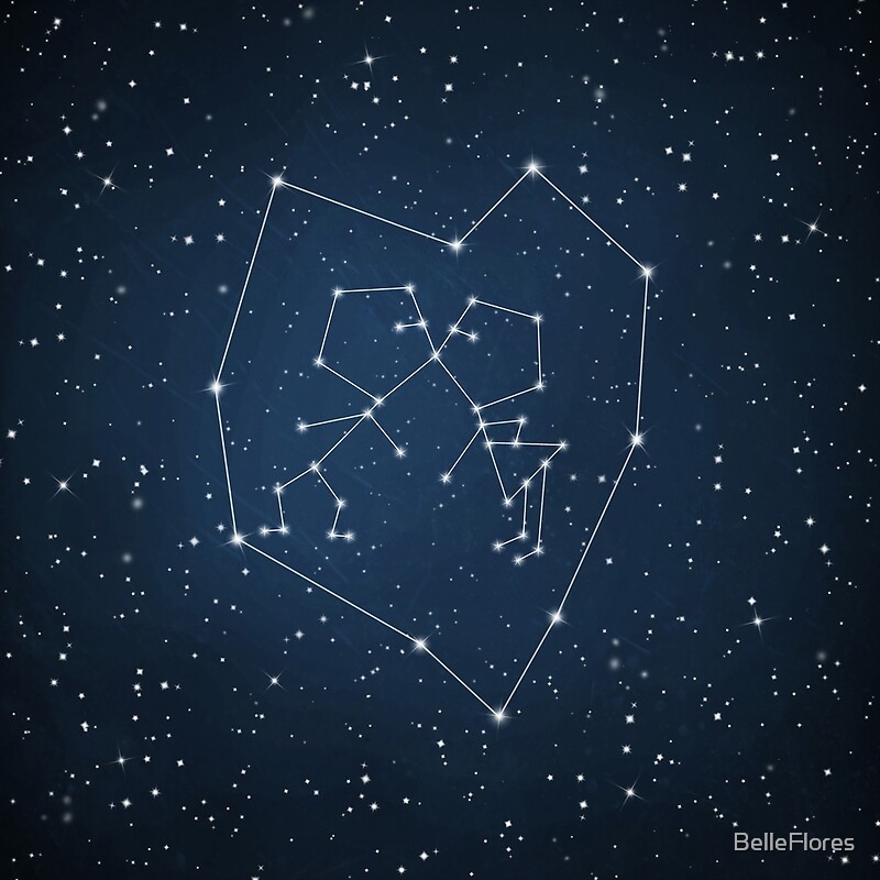 "Love Constellation" by Paula Belle Flores | Redbubble