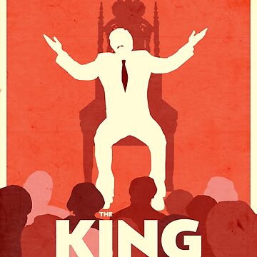 "The King of Comedy | Fan Art Movie Poster" Art Board Print for Sale by ...