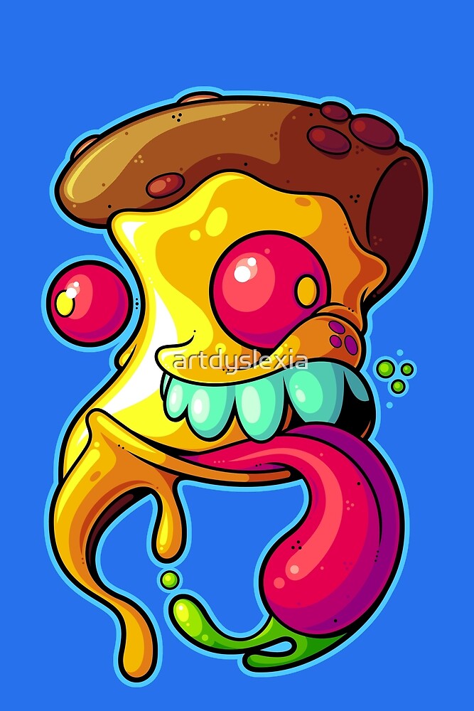 "Weird Dough Pizza" by artdyslexia | Redbubble