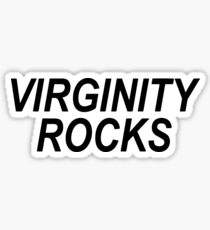 Virginity Rocks Stickers | Redbubble
