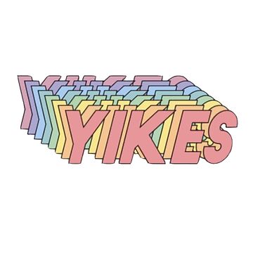 "Yikes" Sticker by Edwintorres1041 | Redbubble
