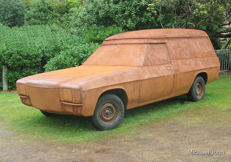 «Rusty Holden Panel Van» de Michael John | Redbubble