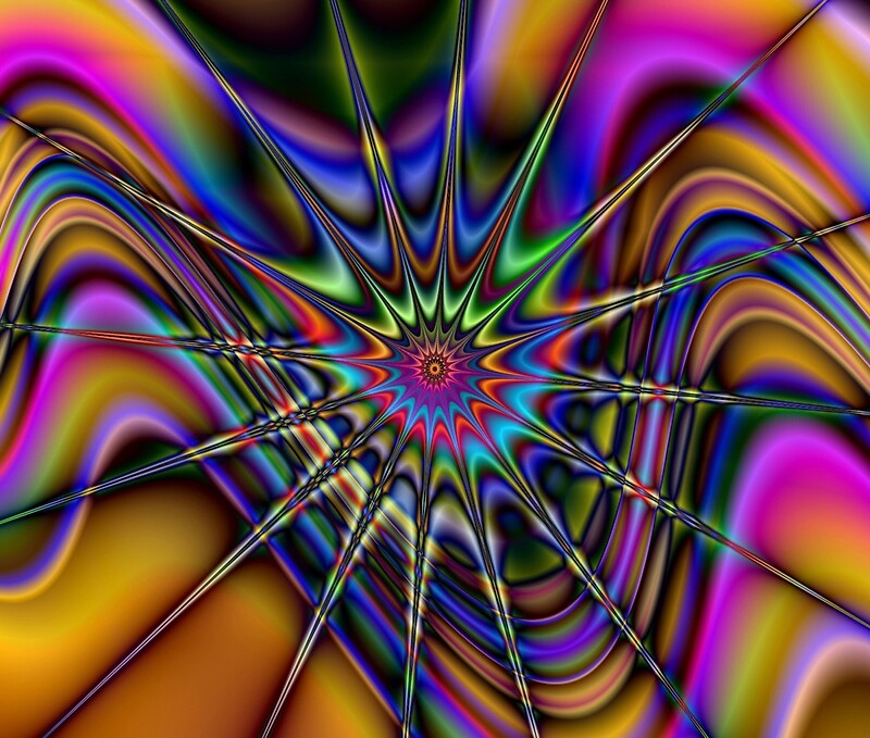 "Trippy Explosion" by Thelma1 | Redbubble