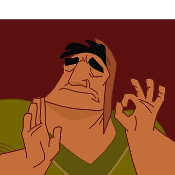 "Blank Pacha Meme - Write Your Own Message!" Poster for Sale by ...