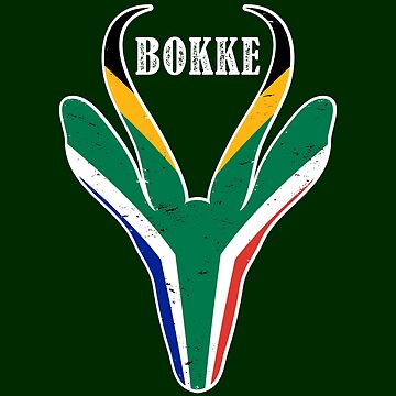 "Springbok Face Bokke South Africa Flag" Poster for Sale by d247 ...