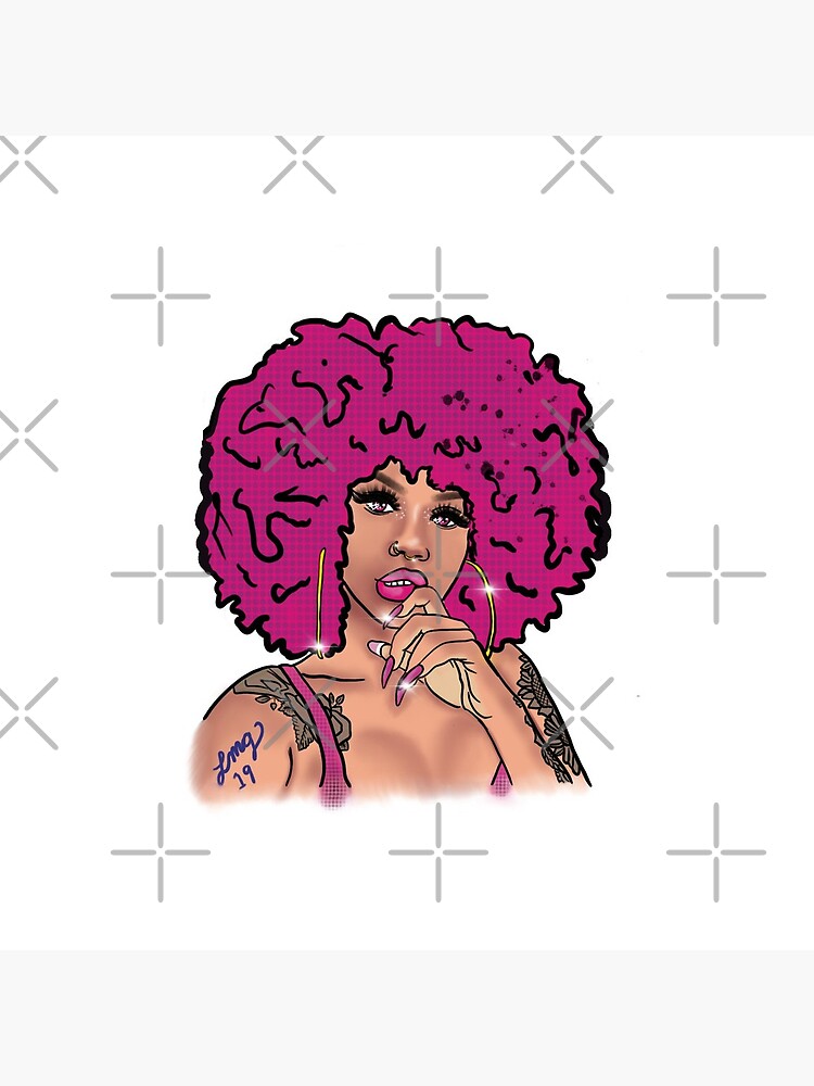 "Pink Hottie ~LMG (C) 2019" Coasters (Set of 4) by ArtistDiva | Redbubble