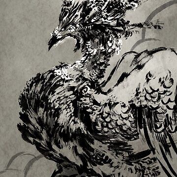 "Phoenix Ink" Art Board Print for Sale by CritterPark | Redbubble