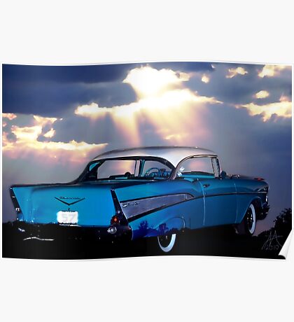 57 Chevy: Posters | Redbubble