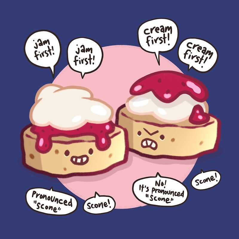 "Scone Wars" by DocHackenbush | Redbubble
