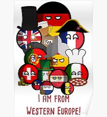 Countryballs Posters | Redbubble