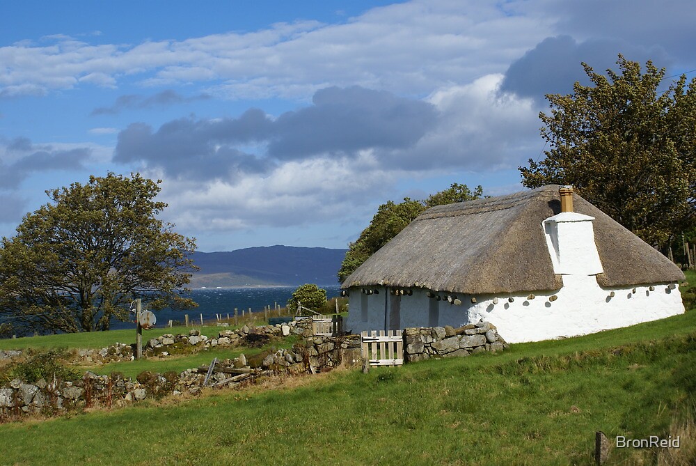 "Luib thatch, Isle of Skye" by BronReid | Redbubble