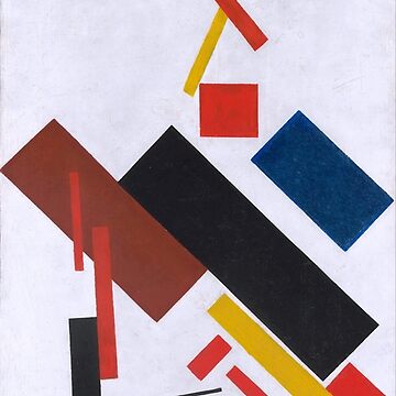 "Kazimir Malevich - House under Construction" Art Print by ...