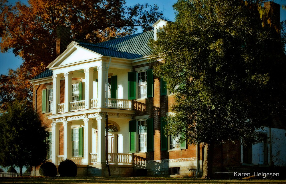 "Carnton Plantation...." by Karen Helgesen | Redbubble