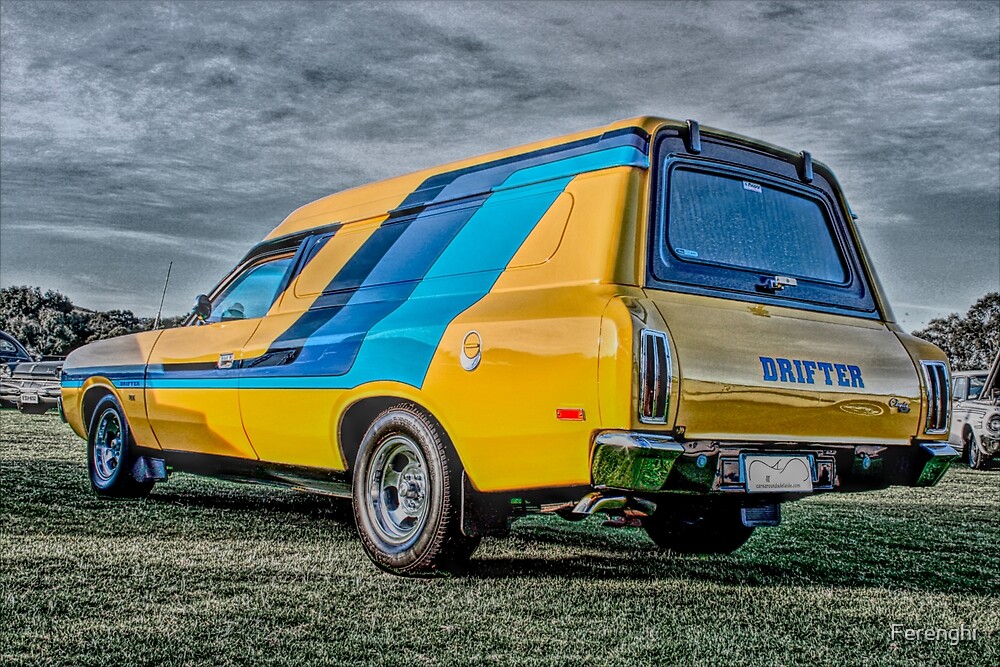 "Valiant Drifter Panel Van" by Ferenghi | Redbubble