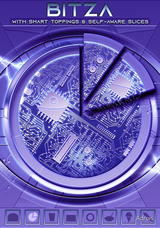 "Bitza (Data Feed Collection)" by Adrois | Redbubble
