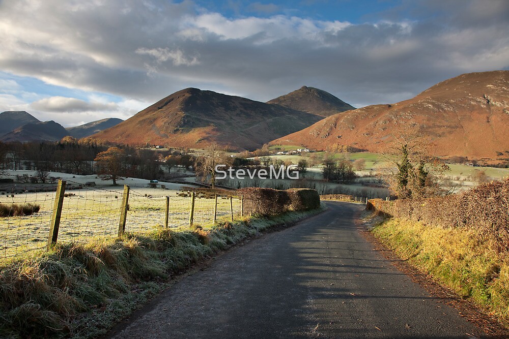 "Newlands Valley From The Swinside Inn" by SteveMG | Redbubble