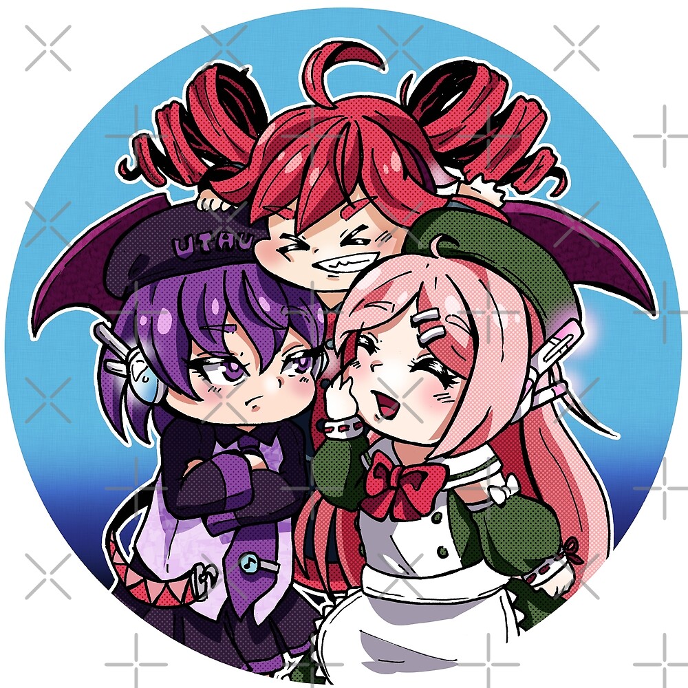 Utau Kasane Teto Defoko Momone Momo Group Image By Yukitoyuki Redbubble