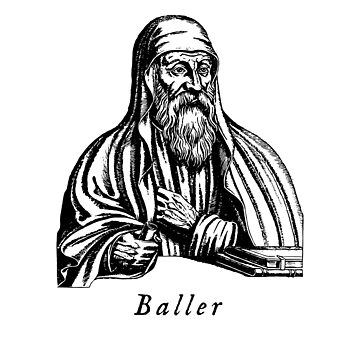 "Origen. Baller. " Sticker for Sale by Chris Corbin | Redbubble