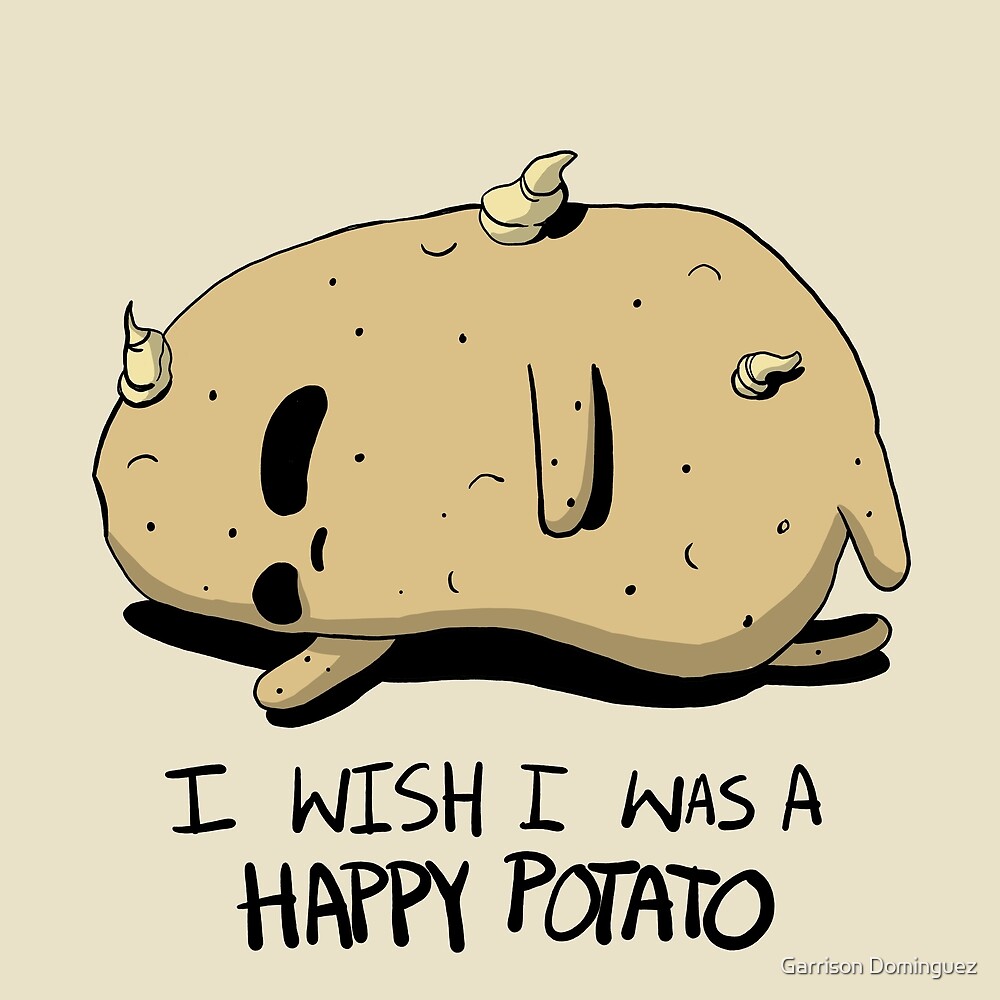 "Sad Potato" by Garrison Dominguez | Redbubble