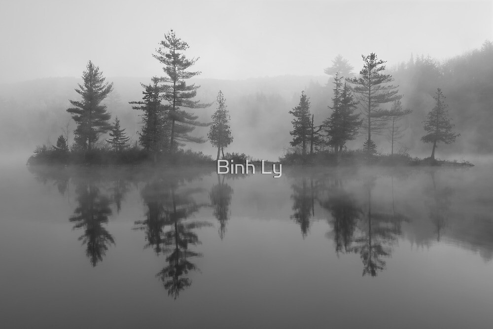 "Ricker Pond Autumn Vermont" by Binh Ly | Redbubble