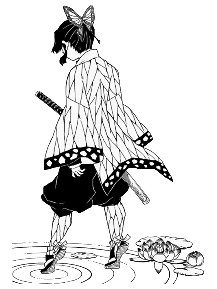 Kimetsu Yaiba No Demon Slayer Shinobu Kocho By Quentinr Redbubble