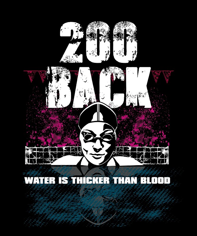 "Women's 200 Back" by twHistory | Redbubble