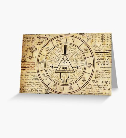 Gravity Falls: Greeting Cards | Redbubble