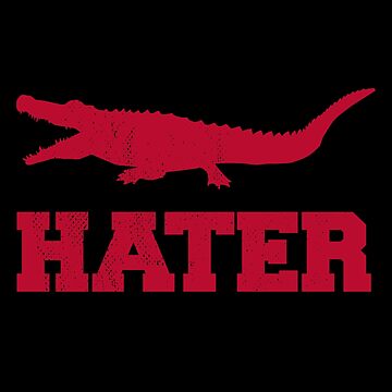 "Gator Hater Athens Georgia Native Sports Fan" Sticker for Sale by ...