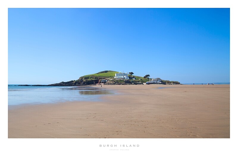 "Burgh Island, Devon" by Andrew Roland | Redbubble