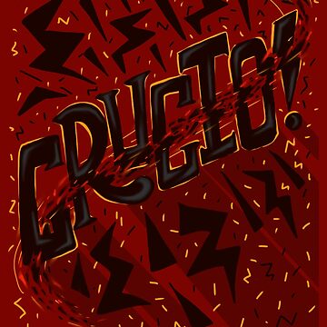 "Unforgivable Curse - Crucio" Art Board Print for Sale by abbymalagaART ...