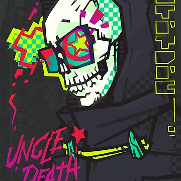"Uncle Death // Let It Die" Poster for Sale by tengufdi | Redbubble