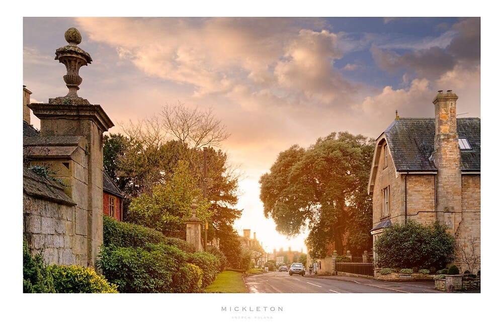 "Mickleton, Gloucestershire" by Andrew Roland | Redbubble