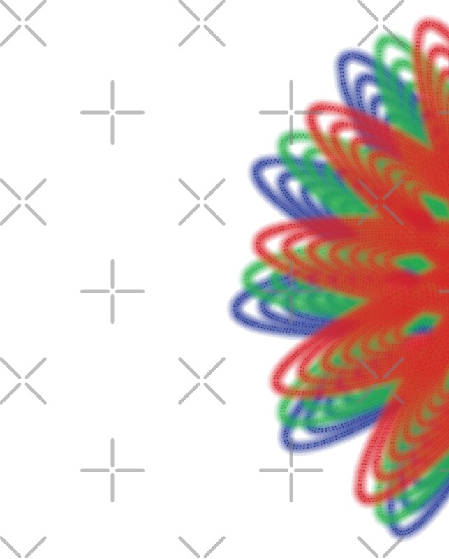 "Atomic Flower" by valienterook | Redbubble