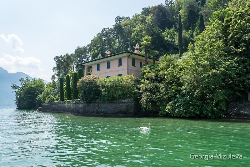 "Classic Idyll - Pink Villa at Punta Spartivento Bellagio Lake Como ...