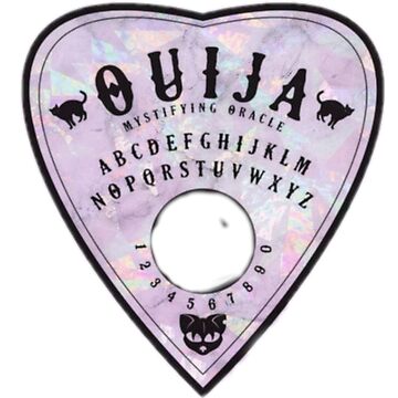 "Ouija board planchette " Sticker for Sale by Manehatten | Redbubble