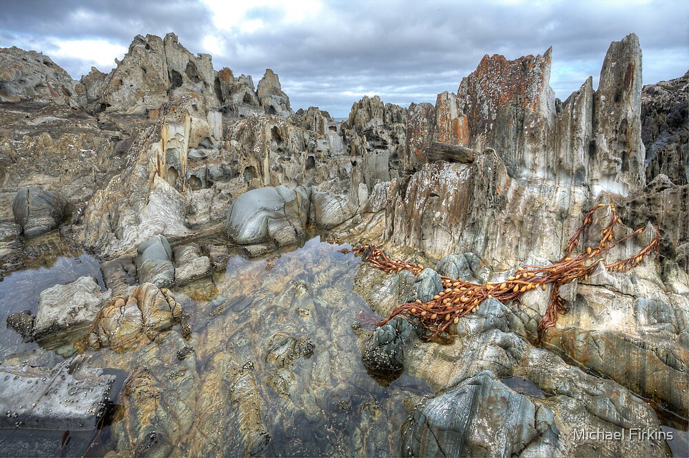"Surreal Rockscape at Sarah Anne Rocks, Tasmania" by Michael Firkins ...