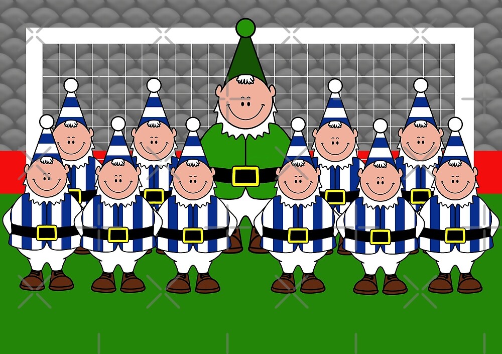 "Elf Football Team" by Yampimon | Redbubble